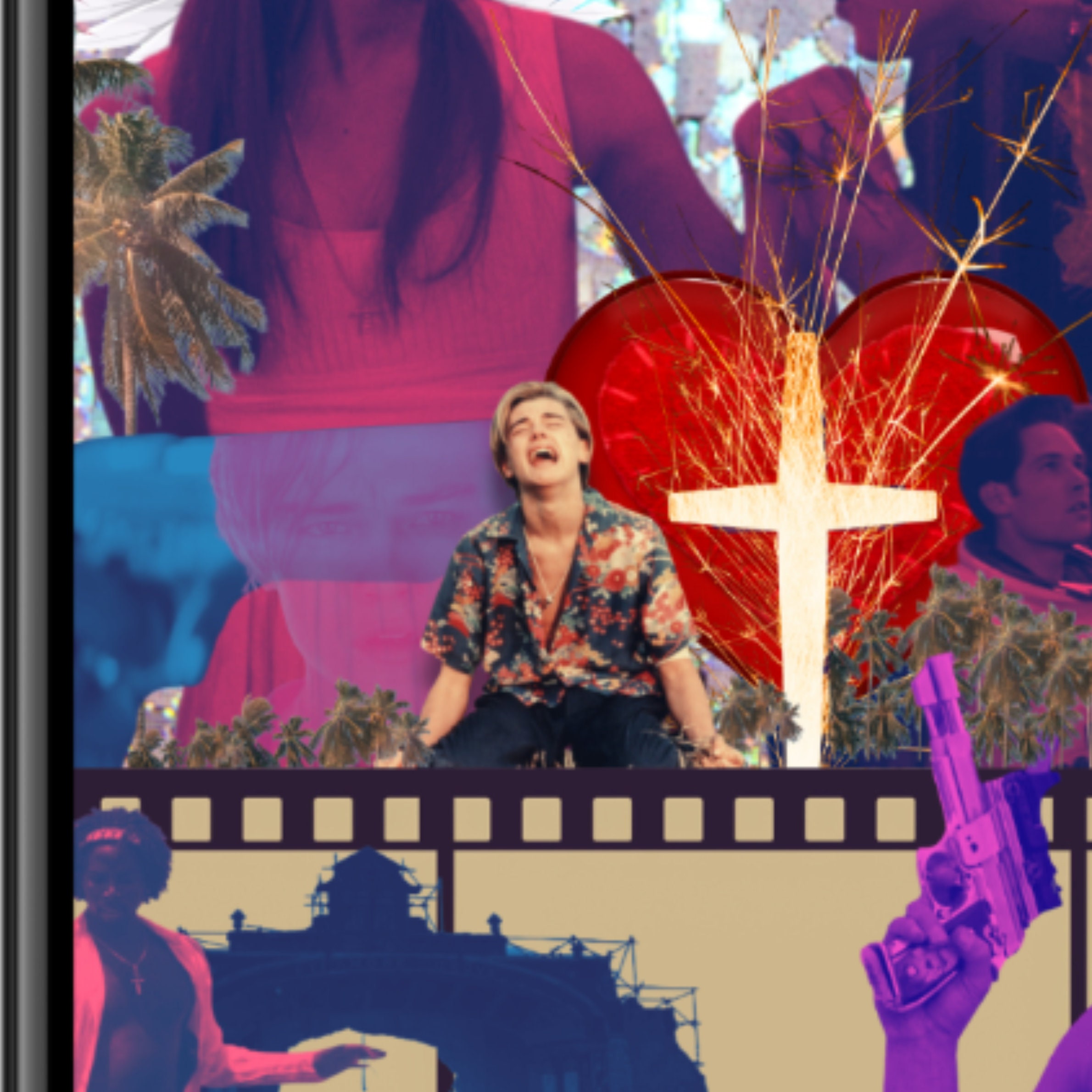 Romeo & Juliet Baz Luhrmanns Epic Movie Inspired Film Poster William Shakespeare Leonardo ...