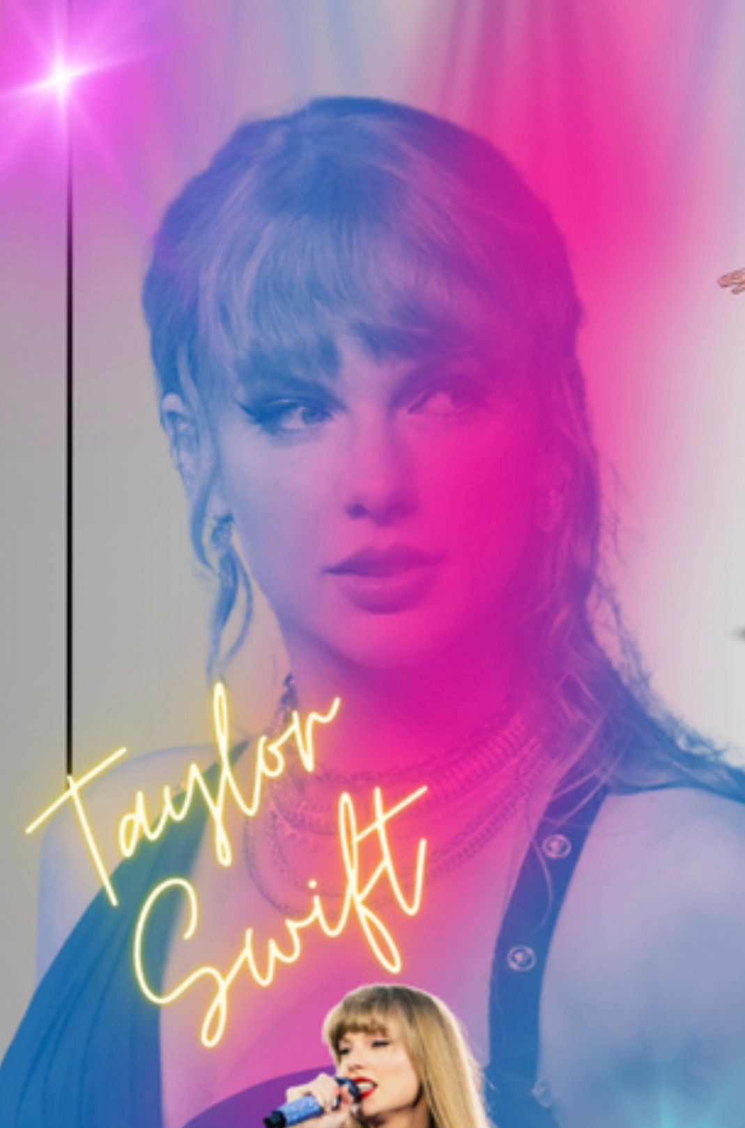 Taylor Swift the Eras Tour Inspired Artwork A4 Concert Tour Taylor ...