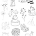 Wedding Coloring Pages Kids Activity Bridal Shower Coloring Book PDF ...