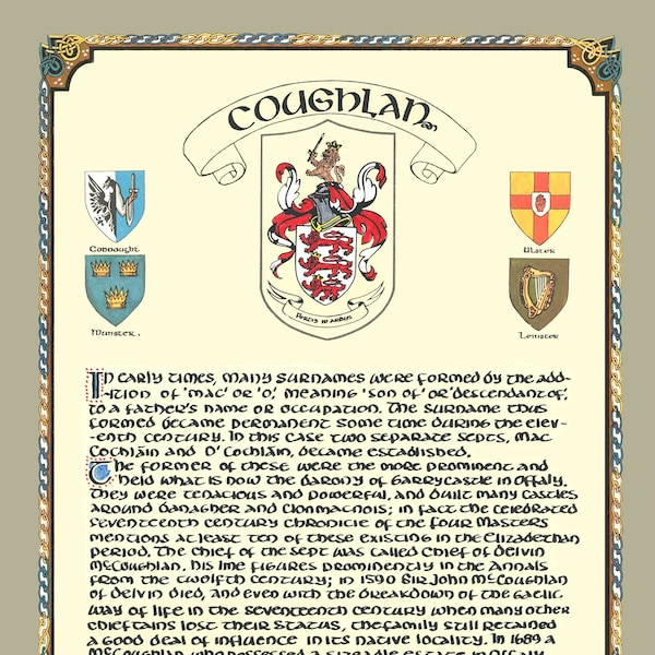 Family Crest - Etsy UK