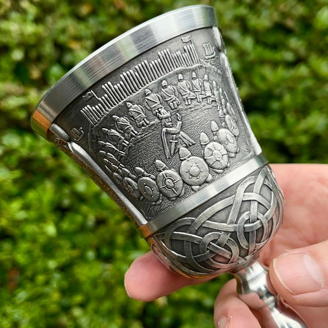 Mythical Ireland Goblet, Brian Boru Story - Etsy