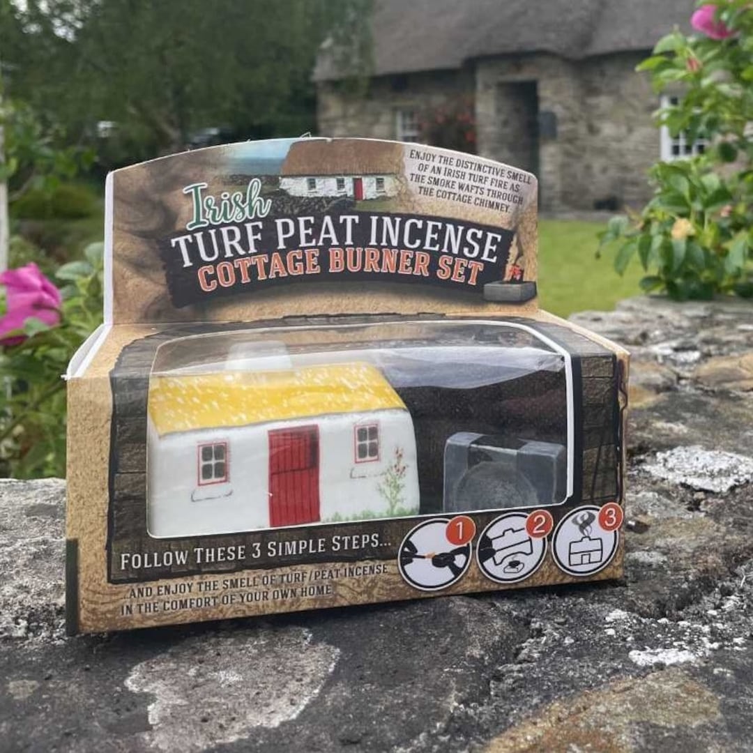 Peat Burner Irish Peat Turf Incense Irish Gift Ireland - Etsy