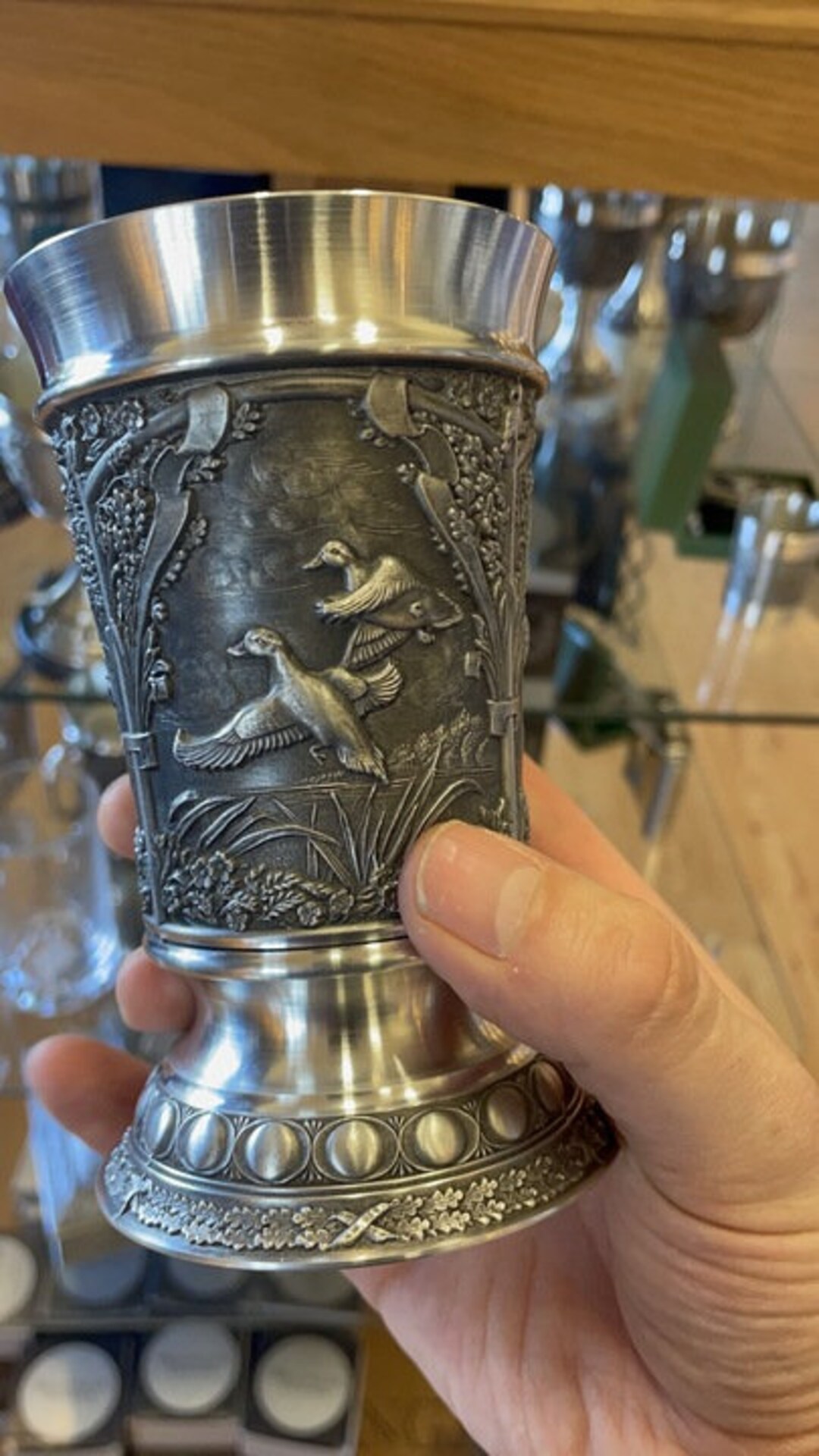 Mullingar Pewter Woodlands Beaker the Duck - Etsy