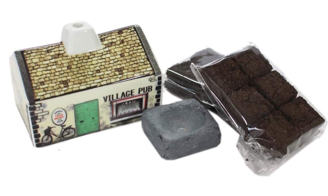 Irish Turf With Cottage, Irish Insense, Irish Peat - Etsy