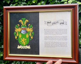 Baldwin Family History and Coat of Arms Vintage Poster - Etsy