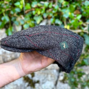 Trinity Irish Flat Cap in Blue Plaid - Etsy