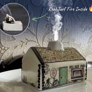 Irish Turf With Cottage, Irish Insense, Irish Peat - Etsy