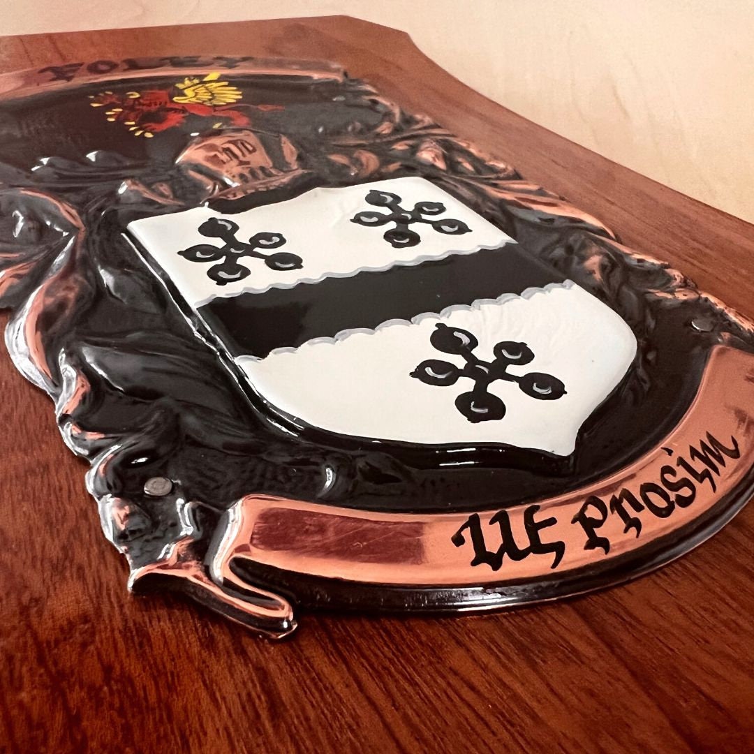 Handmade Coat of Arms Shield Wedding Gift - Etsy