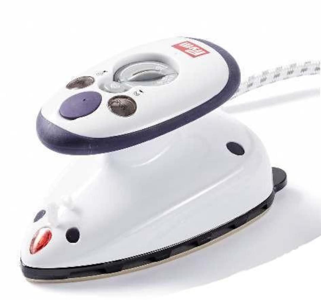 Prym Steam Iron Mini With UK Plug and Prym Mini Steam Iron Case Sewing ...