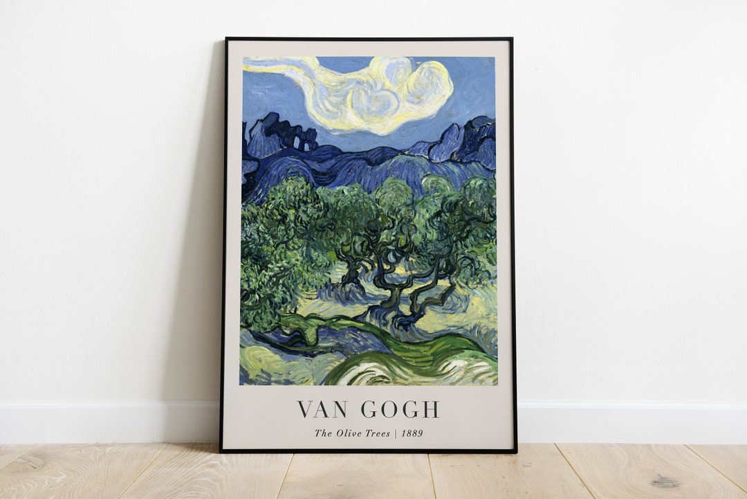 The Olive Trees Vincent Van Gogh Print, Printable Impressionism ...