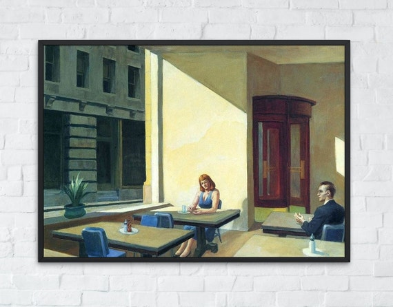 Edward Hopper Sunlight In A Cafeteria