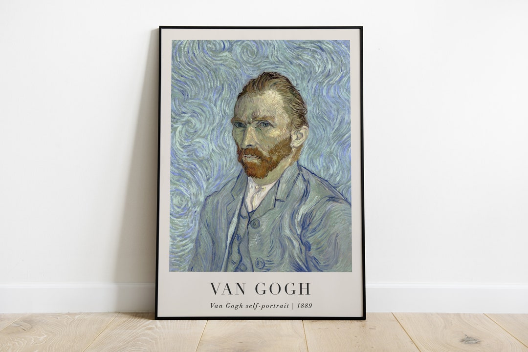 Van Gogh Self-portrait Painting, Vincent Van Gogh Print, Printable ...