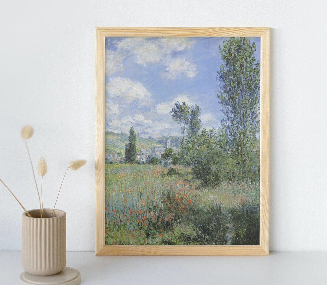 Claude Monet Painting, Printable Wall Art, Famous Monet Print, Oil ...