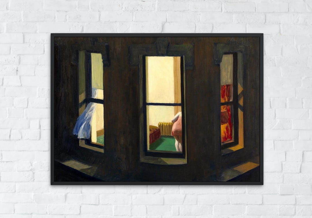 Night Windows Hopper Edward Hopper. Night Windows. 1928 | MoMA