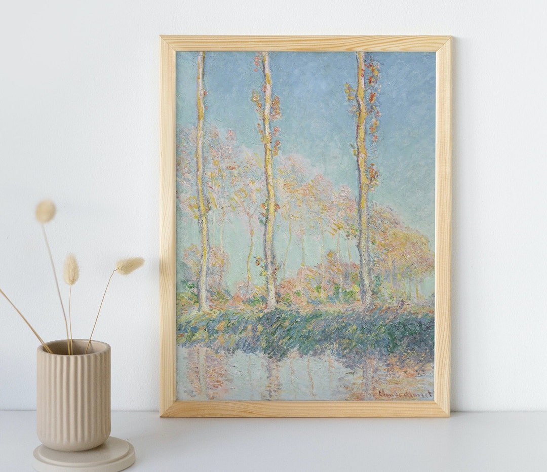 Claude Monet Painting, Printable Wall Art, Famous Claude Monet Portrait ...