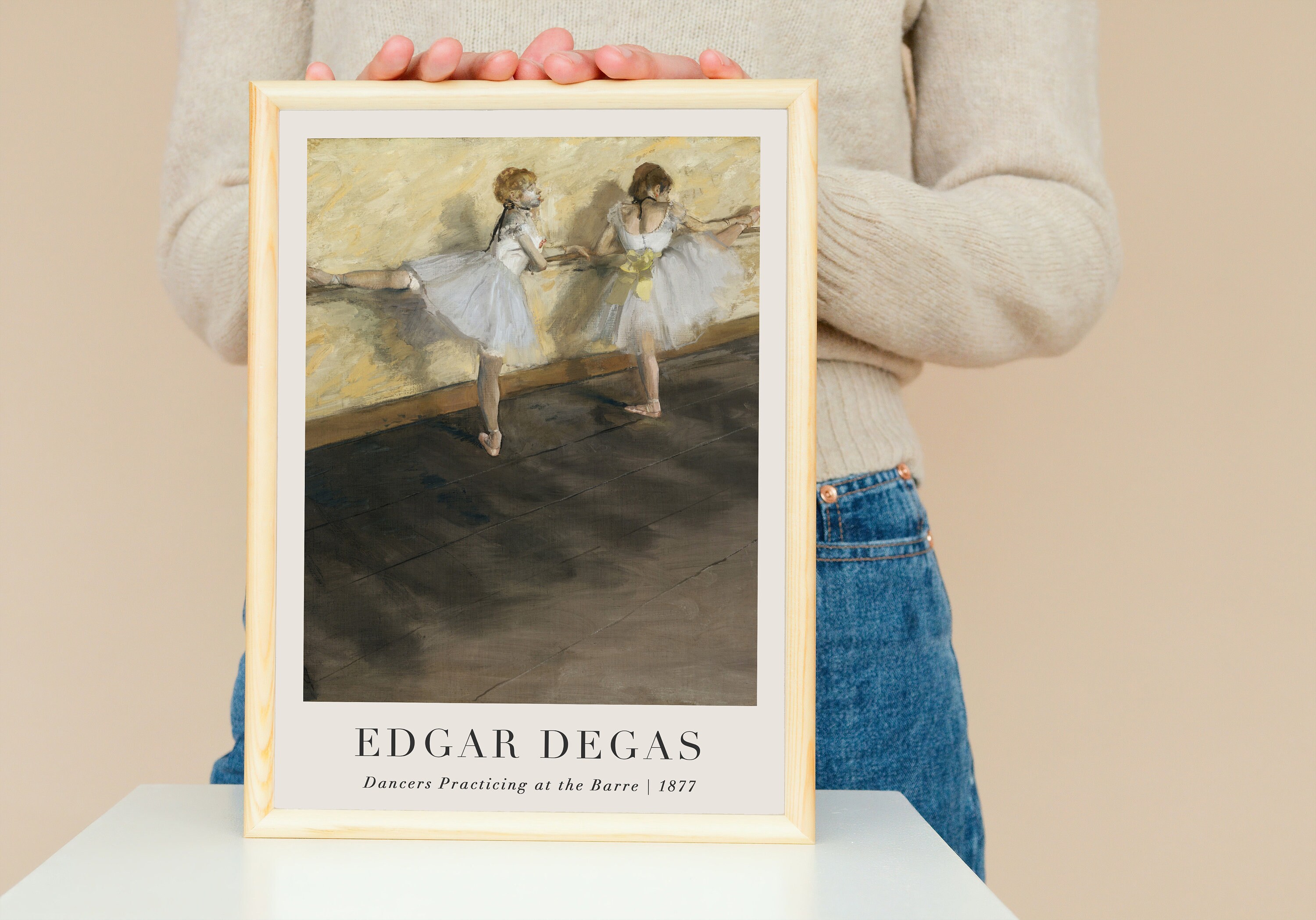 Edgar Degas Dancers Practicing At The Barre