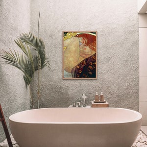 Danaë Painting, Gustav Klimt, Danae, Printable Wall Art, Famous ...