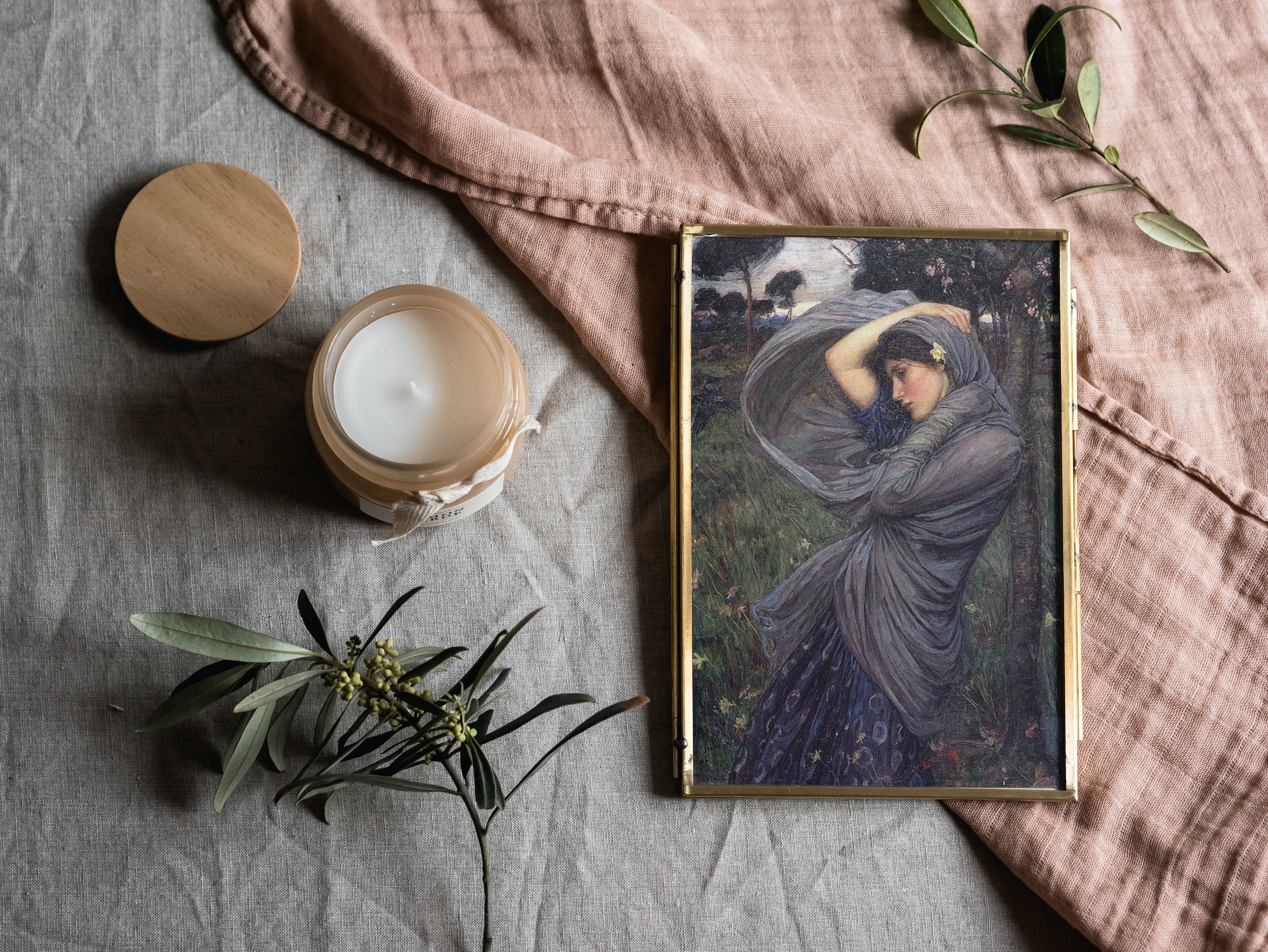 Boreas, John William Waterhouse Printable Wall Art, Famous Portrait ...