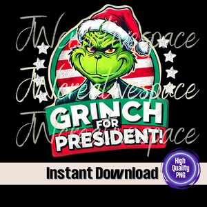 Grinch PNG Digital Download - Etsy