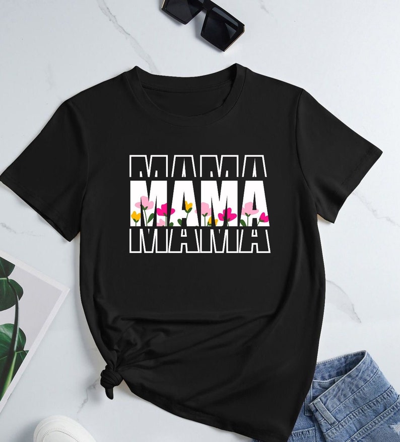 MAMA PNG, Stacked Mama Png, Blessed Mom Png, Mom Shirt Png, Mom Life ...