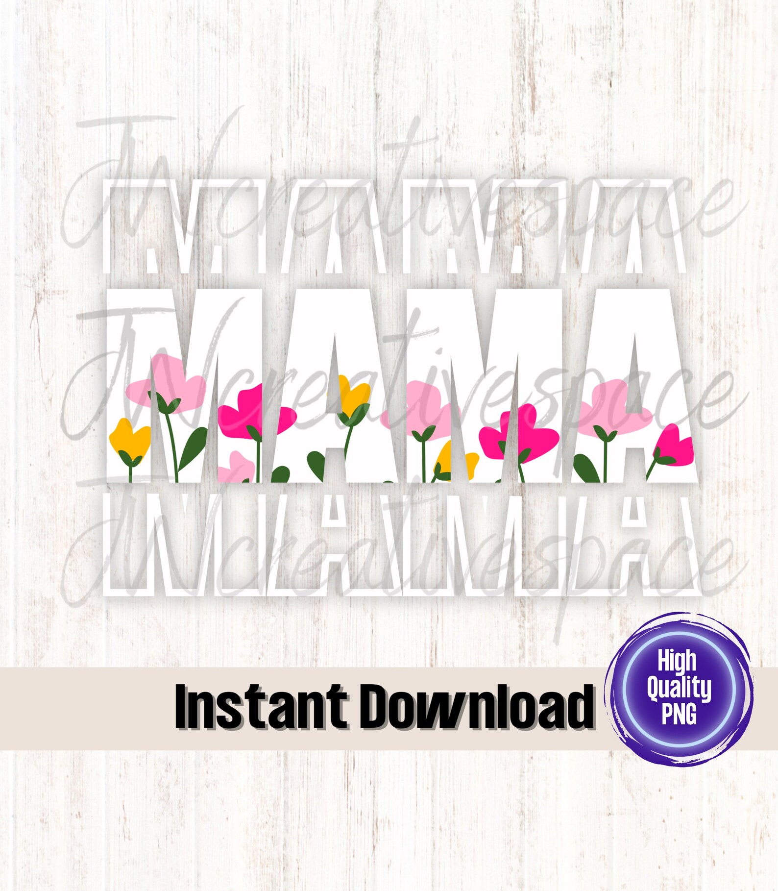 MAMA PNG, Stacked Mama Png, Blessed Mom Png, Mom Shirt Png, Mom Life ...