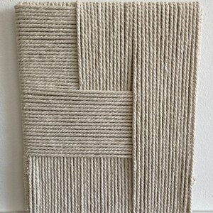 Wool Thread Wall Decor, Texture Art, Abstract, Interior Decor, Mid ...