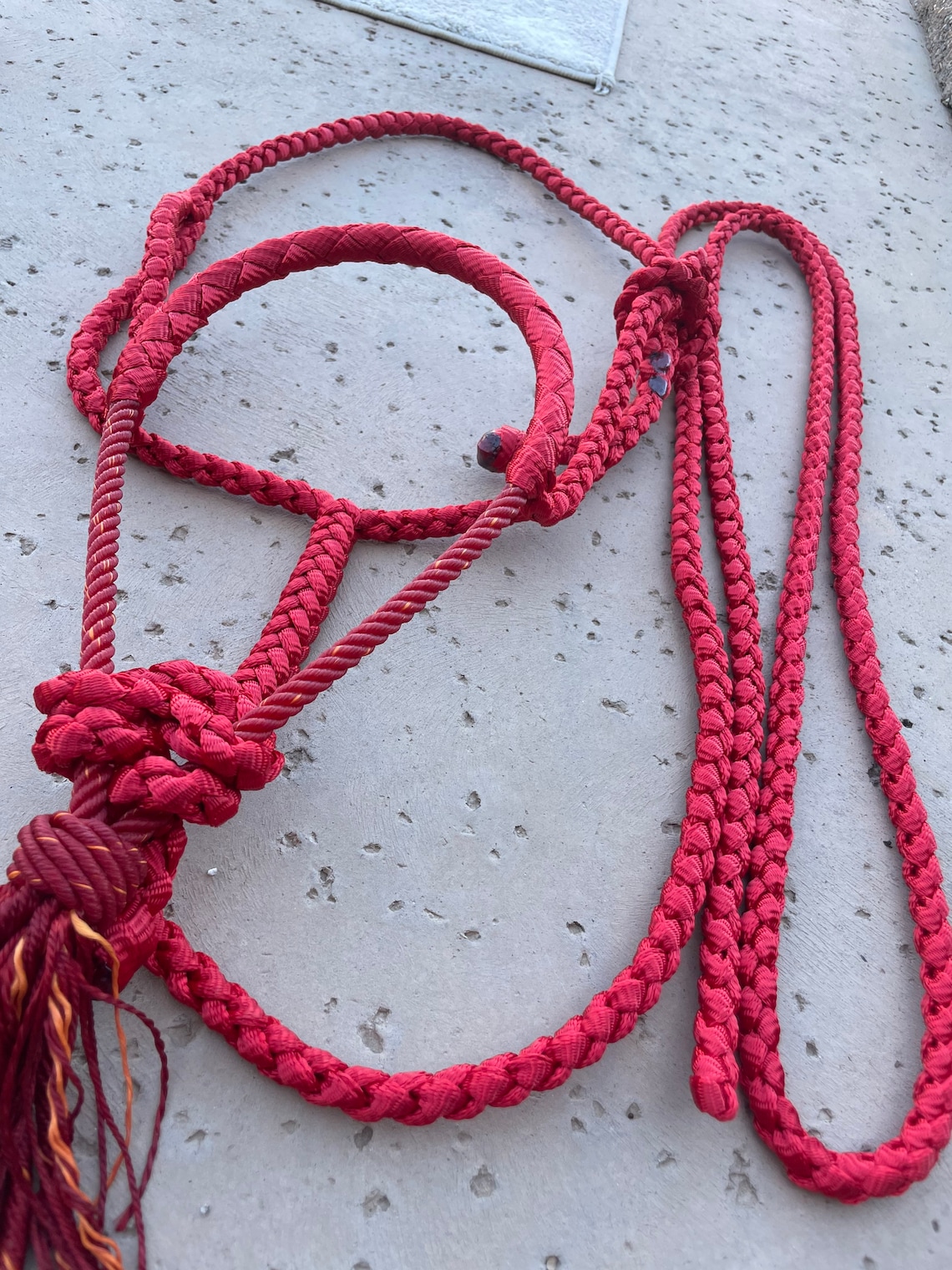 Mule Tape Horse Halter With Rope Noseband - Etsy