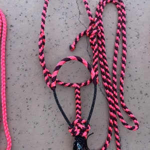 Mule Tape Horse Halter With Rope Noseband - Etsy