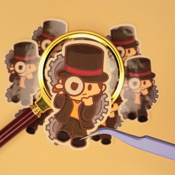 Professor Layton - Etsy