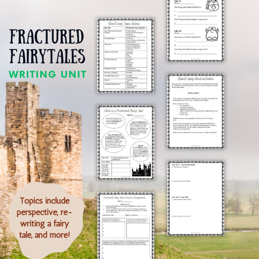 Fairy Tales | Writing | Unit | School Curriculum | Learning Resources ...