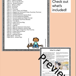Mapping Unit | Social Studies | Countries and Continents | Student ...