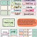 Editable Classroom Decor | Floral | Watercolor | Schedule | Labels ...