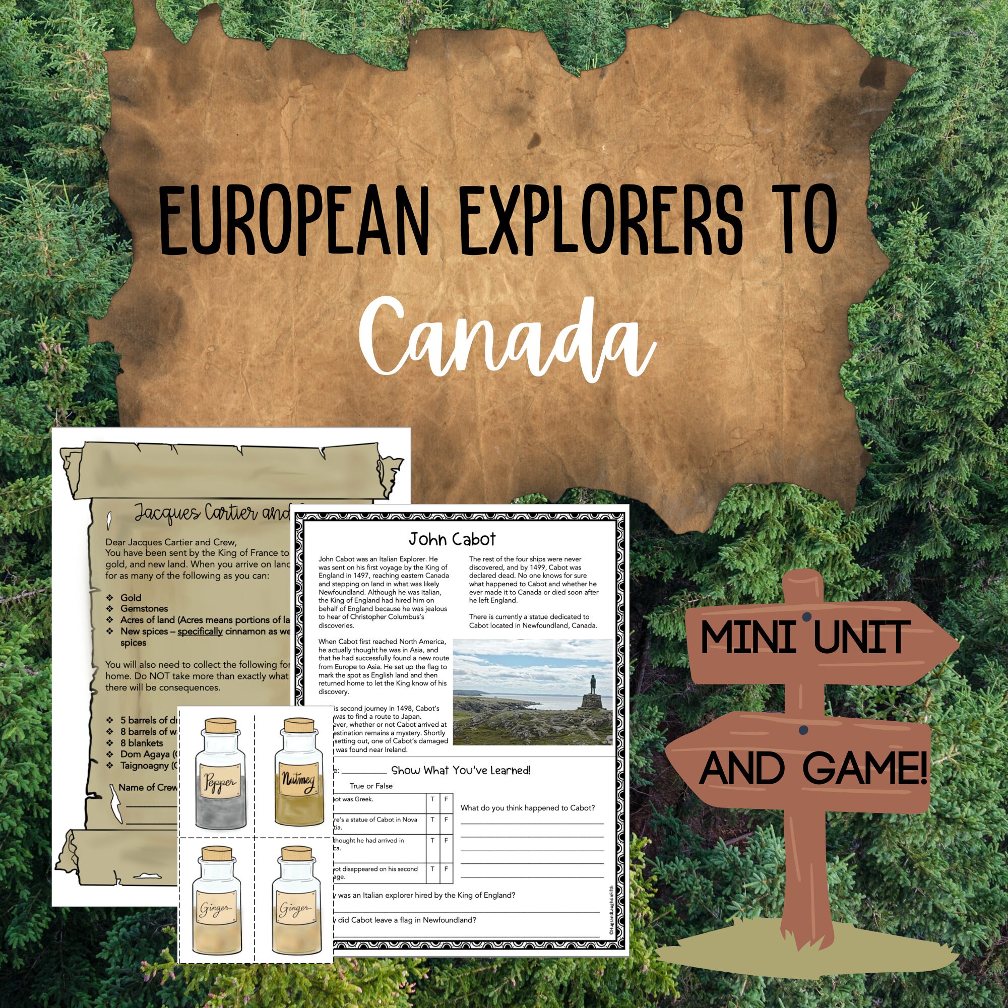 Printable | Explorers Game | Student Activity | Learning | Lesson ...