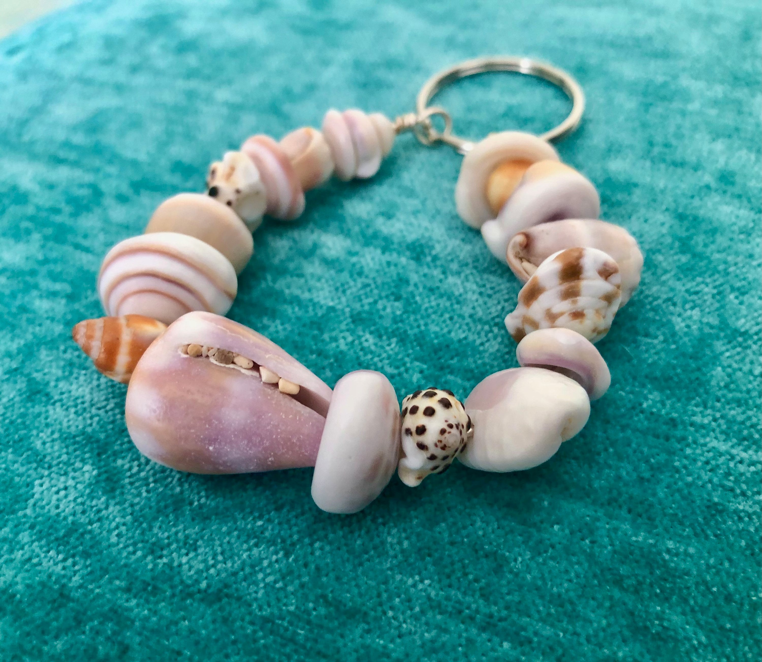 Hawaiian Sea Shell Keychain - Etsy