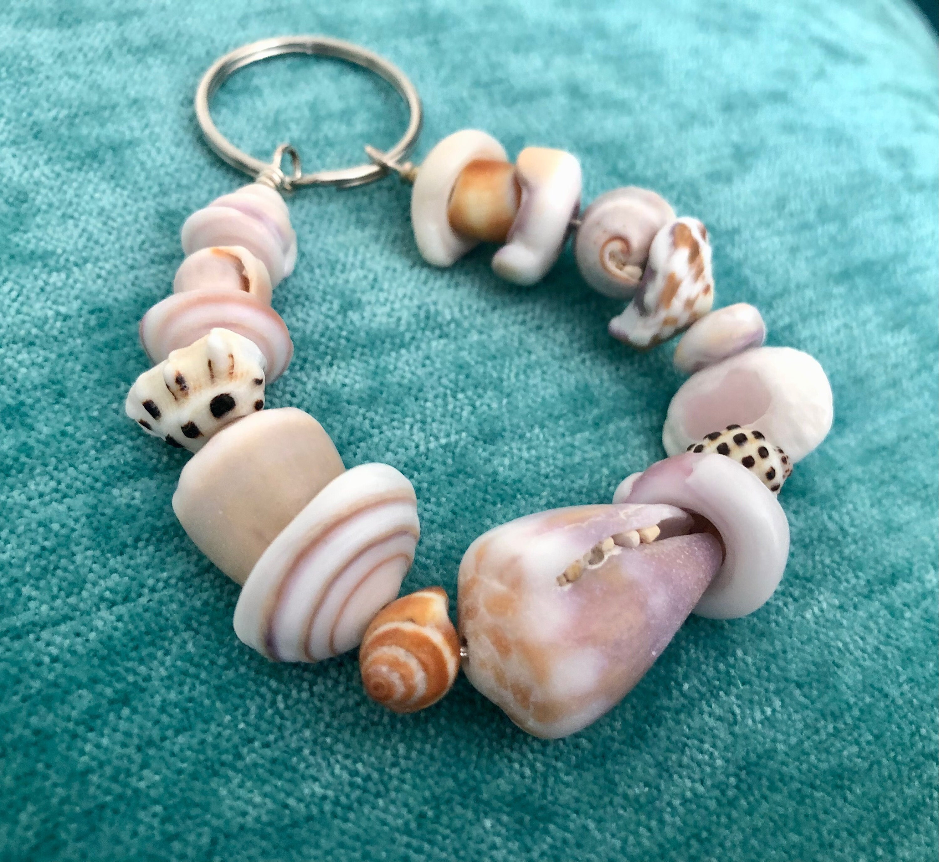Hawaiian Sea Shell Keychain - Etsy