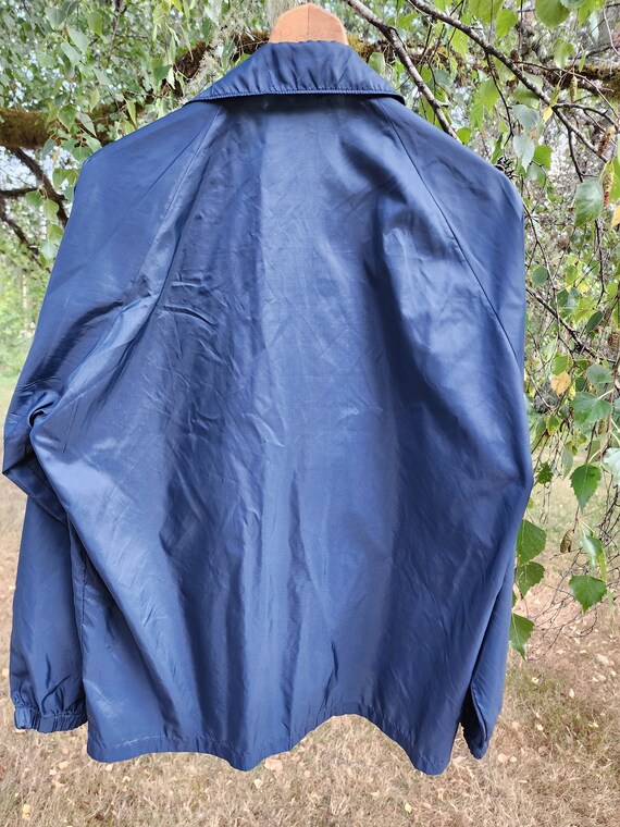 Vintage Preppy Greek Fraternity Windbreaker Jacket - Gem