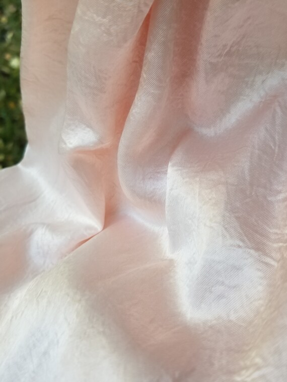 Vintage Pretty in Pink Silk Dress with Lace - Gem