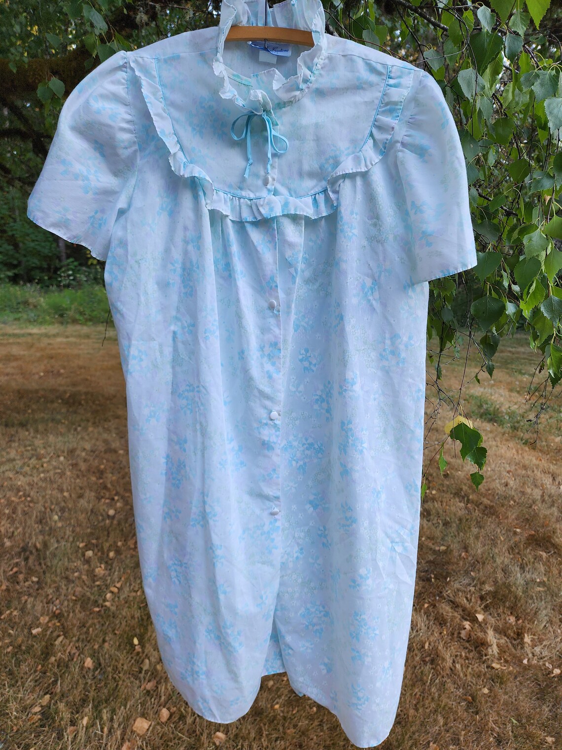 Cottagecore Floral Nightie & Robe - Etsy
