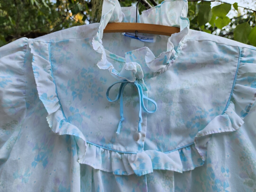 Cottagecore Floral Nightie & Robe - Etsy