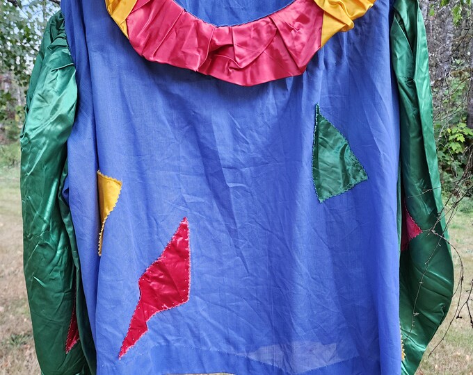 Handmade Scarecrow Clown Halloween Costume Shirt - Etsy