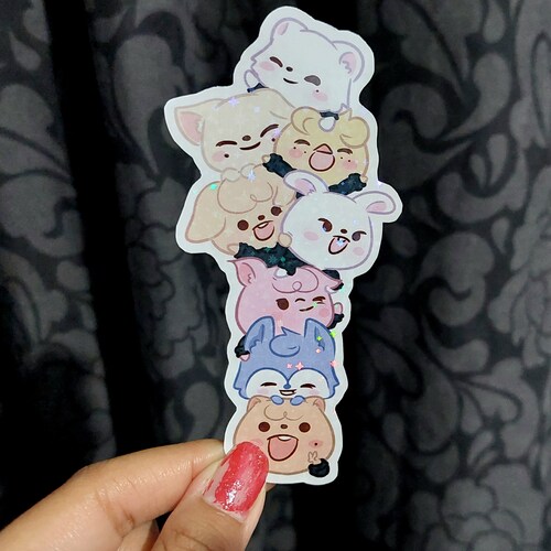 SKZOO Stray Kids Yakult Sticker Bundle Kpop Aesthetic - Etsy