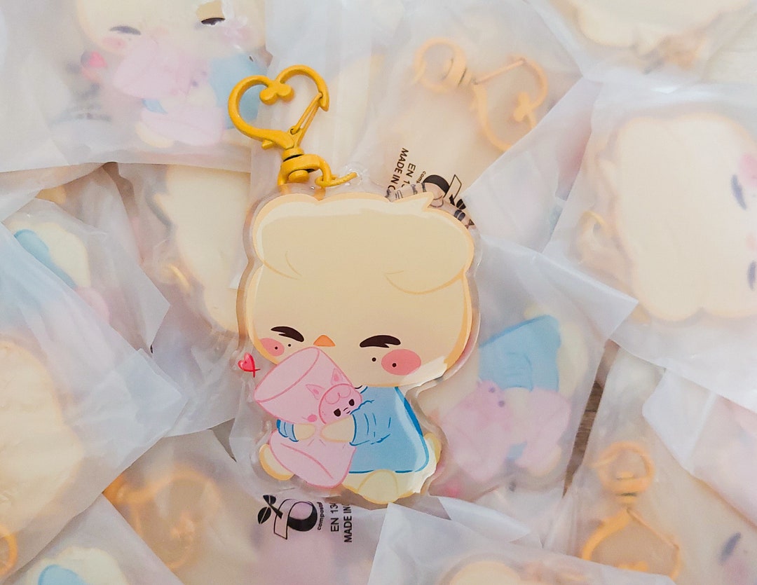 Bbokari and Dwaekki Pillow Keychain / Straykids / Skzoo / - Etsy