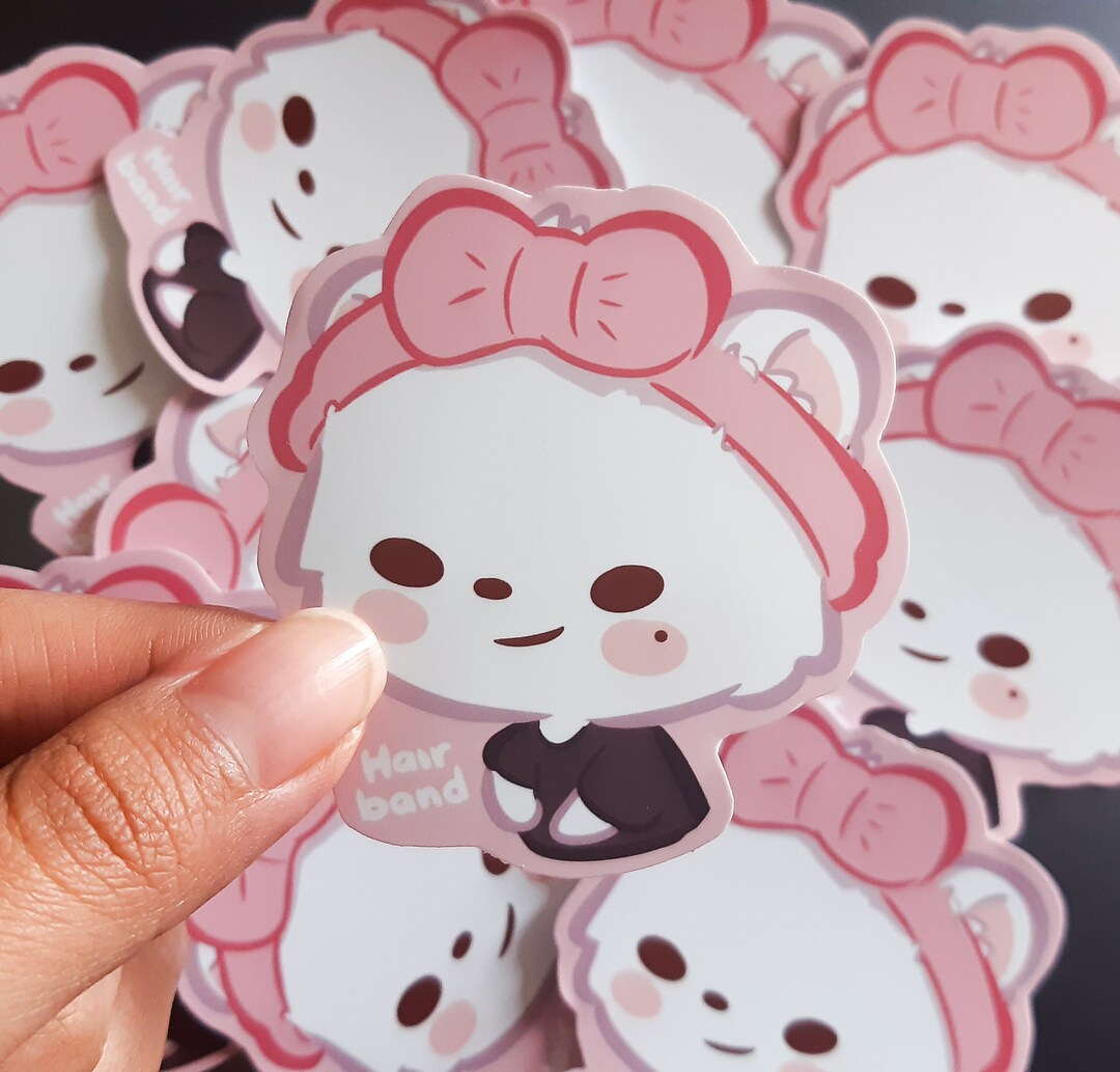 Jiniret "hair Band" / Hyunjin / Stray Kids Stickers / Skzoo Stickers - Etsy