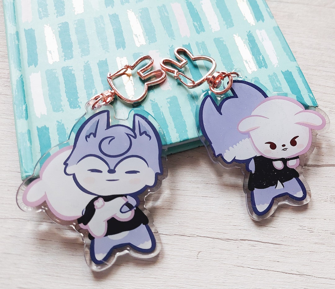 Wolfbit Keychain / Wolfchan & Leebit Tour Maniac / Straykids / Skzoo ...