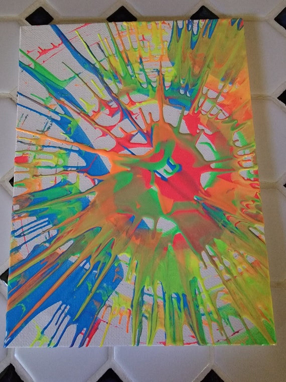 68 Neon Glow in the Dark Spin Art - Etsy