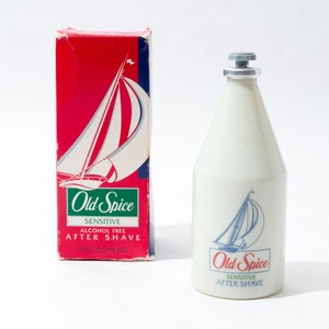 Retro Old Spice Sensitive After Shave, 4 Oz, 1990s - Etsy