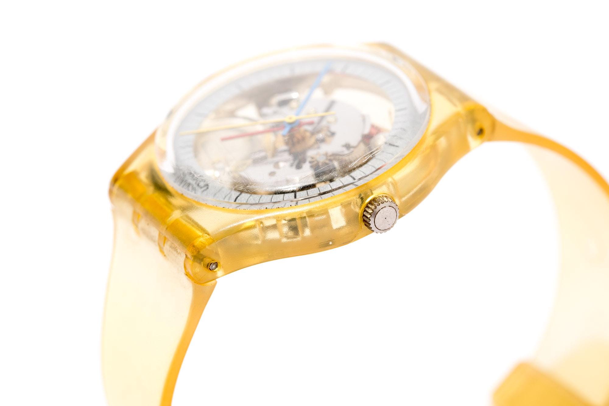 Vintage Swatch Watch Jellyfish GK100, 34mm Case, Early 1980s - Etsy