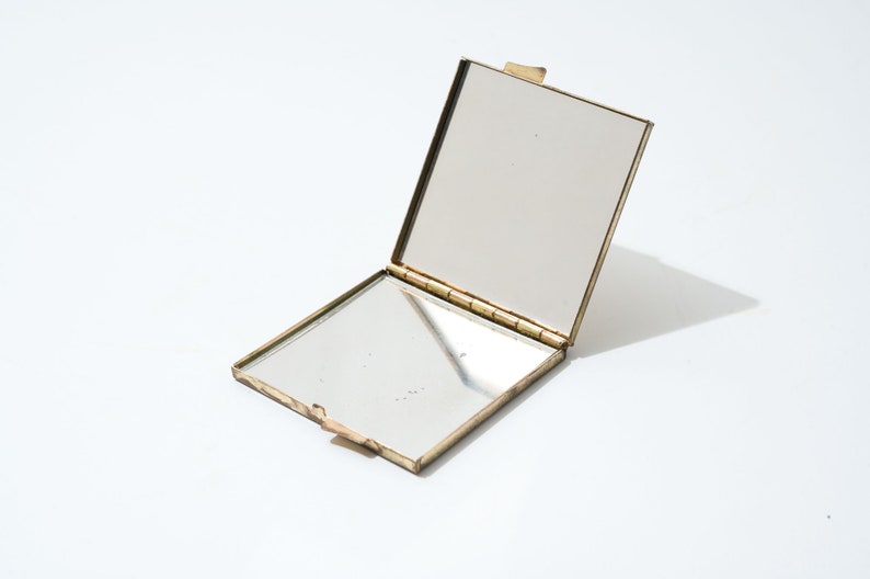 Vintage Compact With Girls Face, Mirror, 1960s - Etsy