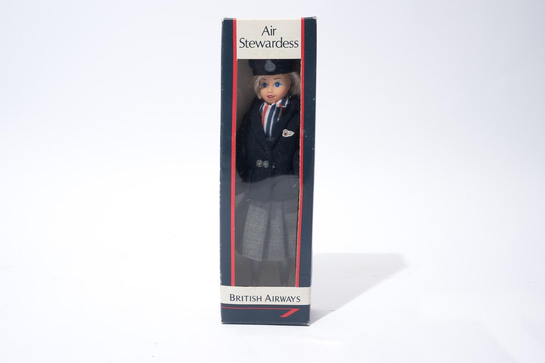Vintage Air Stewardess Doll, British Airways, With Box, Rexard - Etsy