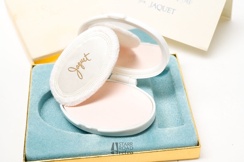 Vintage Compact, Finishing Powder, Jacquet - Etsy